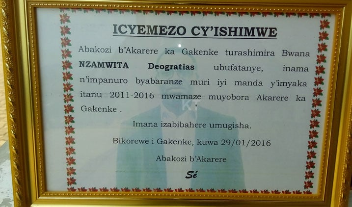 Bishimira ko umutekano wagarutse kandi akarere kari karabaye indiri y ... Bishimira ko umutekano wagarutse kandi akarere kari karabaye indiri y ...