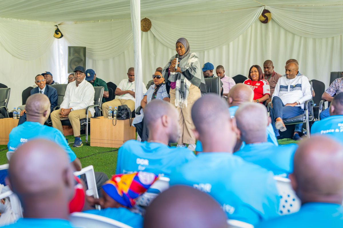 Ishuri rya NISS muri Nijeriya ryasuye ikigo cyakira abahoze mu mitwe ...